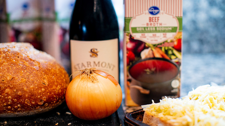 Easy French onion soup recipe