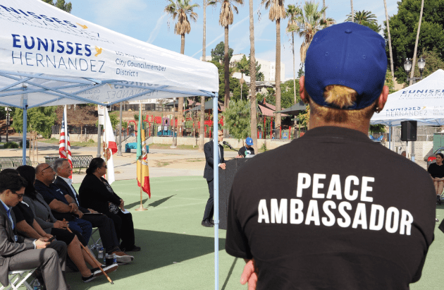 Gang member worked as 'peace ambassador' for LA city, DOJ accuses