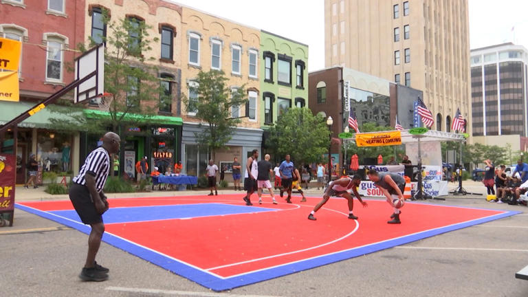 Gus Macker 3-on-3 basketball tournament returns to downtown Jackson