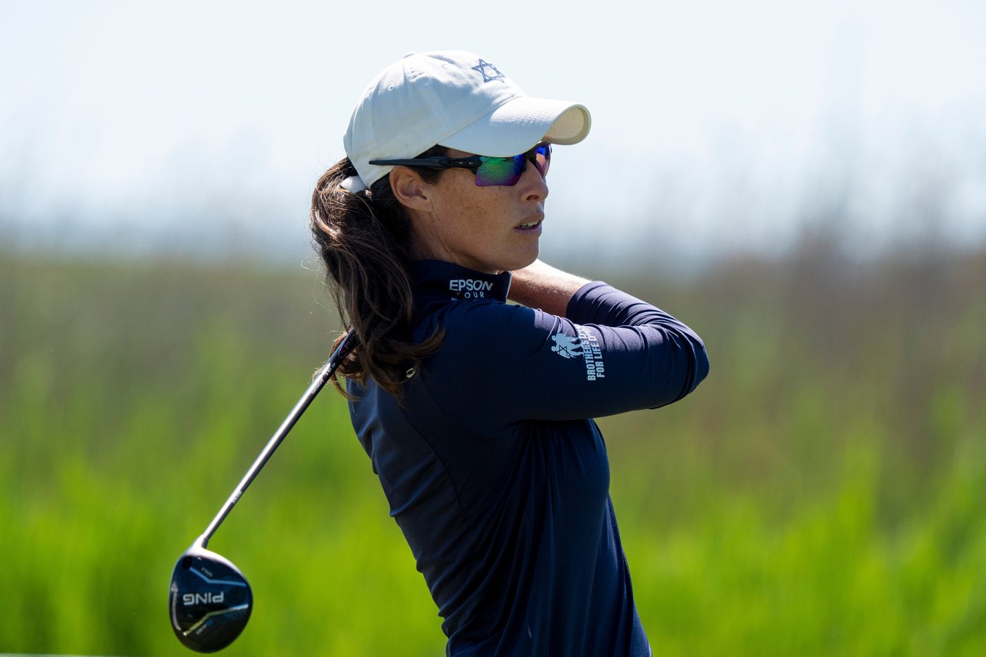 Laetitia Beck has career-low 63 and leads new mom Estrup by 1 shot at ...