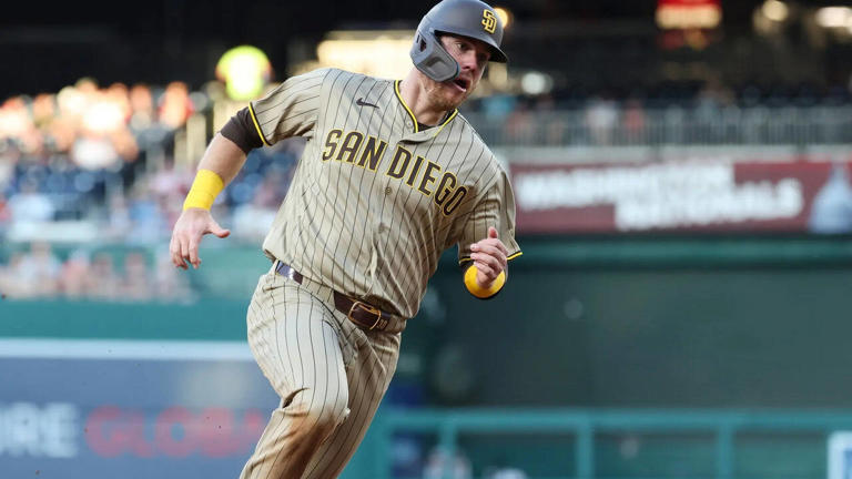 Merrill's two-run homer leads Padres to 7-5 victory over Nationals