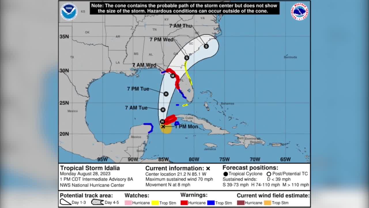 National Hurricane Center updating forecast cone for 2026 season