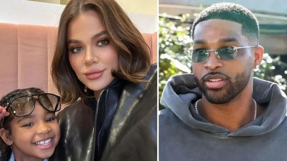 Khloé Kardashian and Tristan Thompson engage in awkward exchange after ...