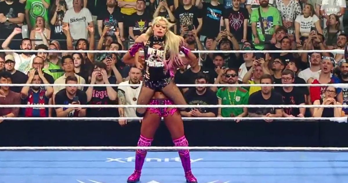 Alexa Bliss defends WWE SmackDown match spot against Jade Cargill
