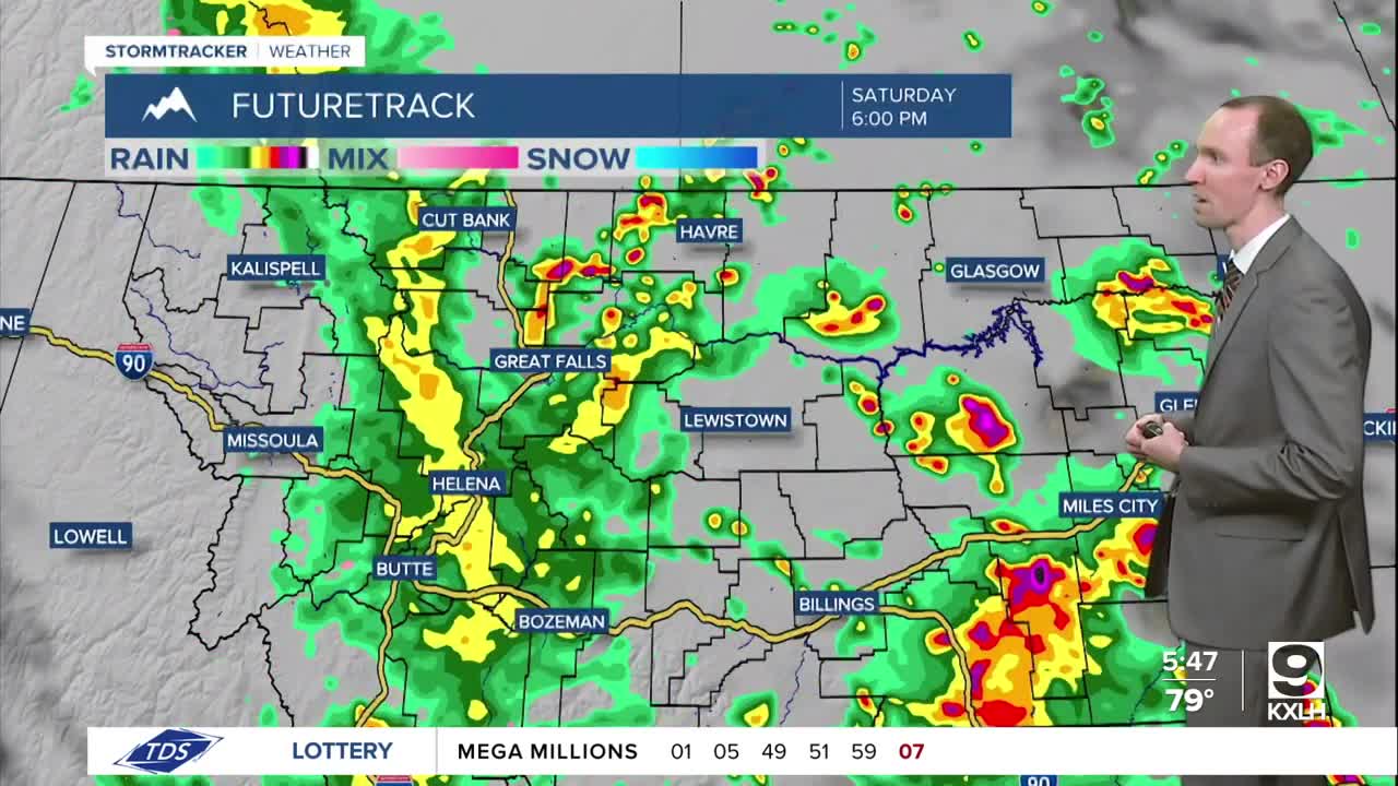 Wet and cool for the final weekend of May