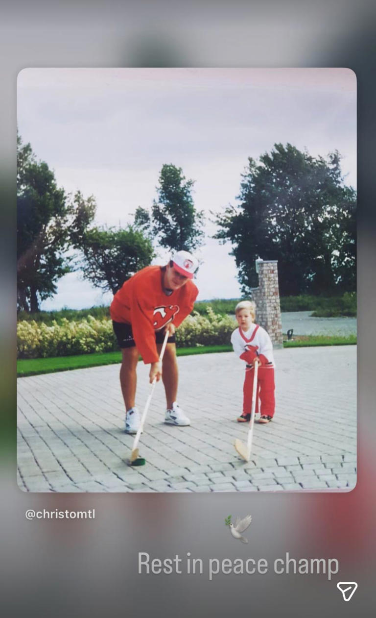 Claude Lemieux's son Christopher breaks his silence over father's suicide