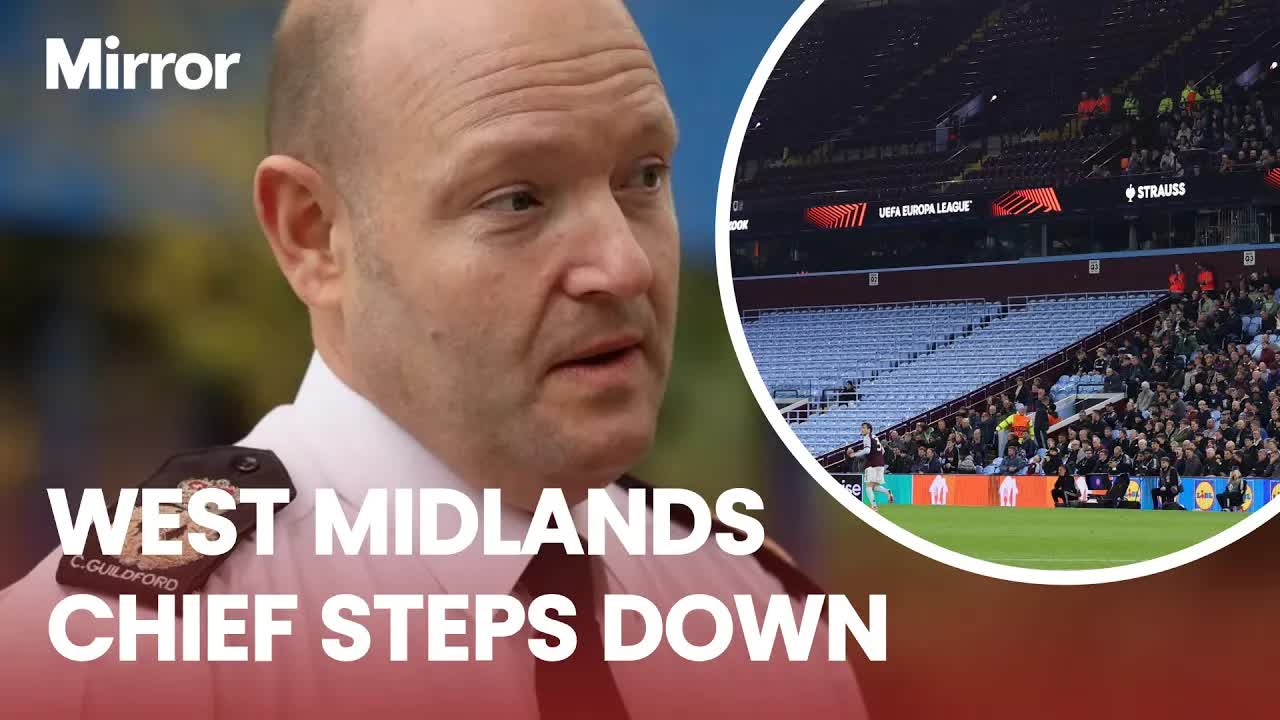 West Mids police chief announces retirement amid fan ban controversy