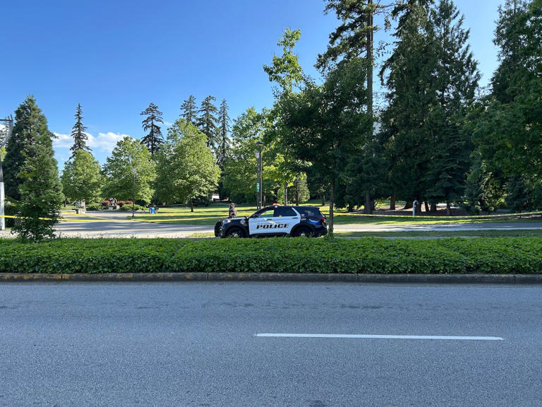 Suspect in fatal stabbing shot dead by Surrey police near Holland Park