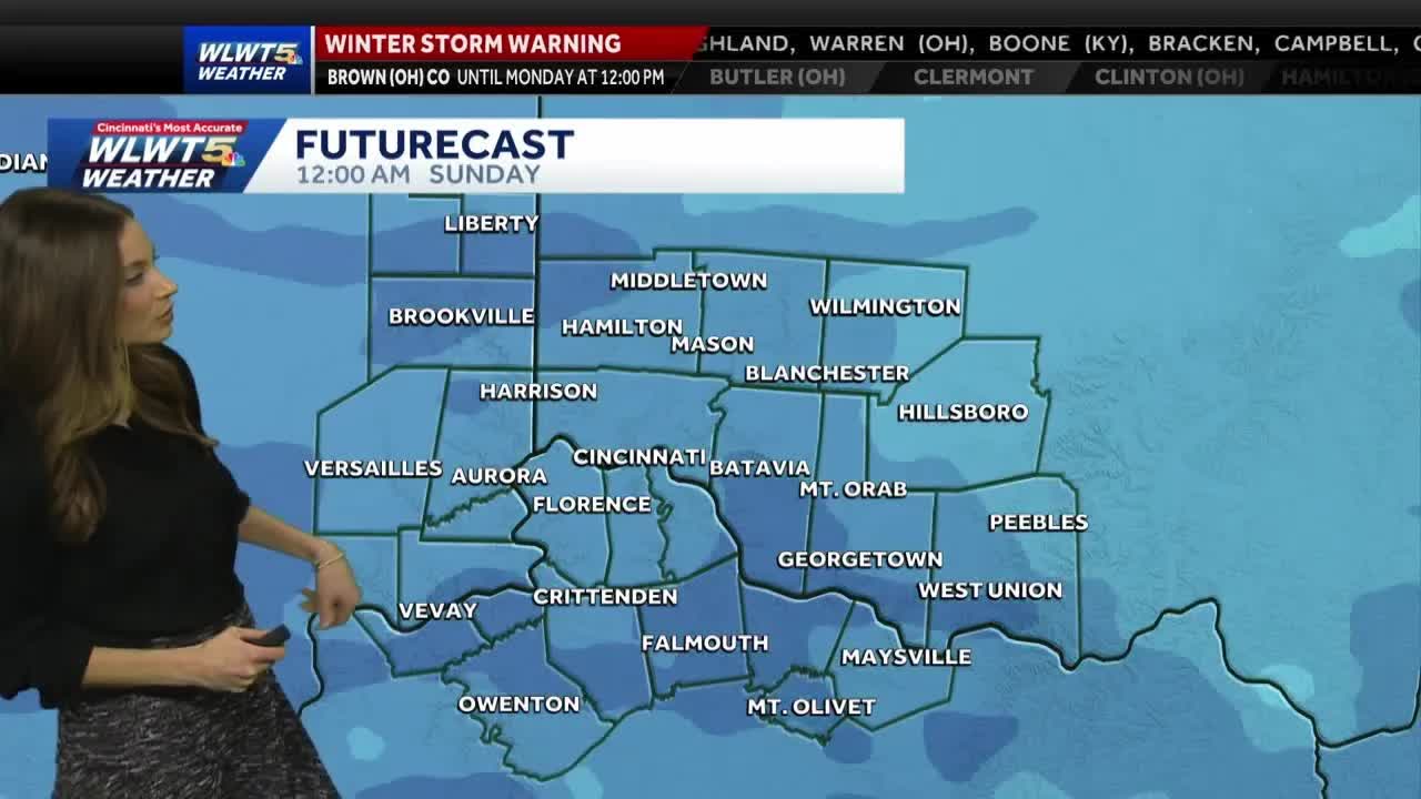 Major winter storm impacts Greater Cincinnati this weekend