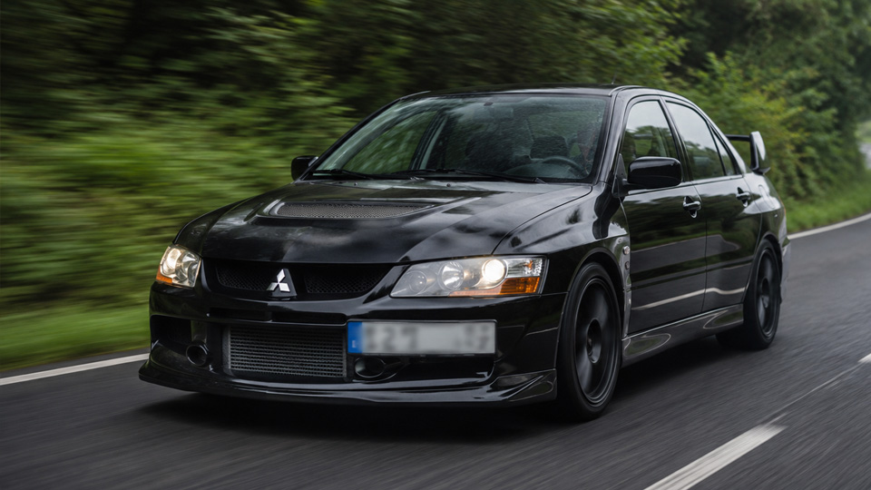 Son du moteur des Mitsubishi EVO VA.MA : action turbo à 9 000 tr/min
