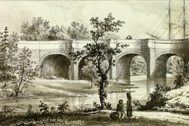 Historic canal discovery uncovered after unexpected canal leak