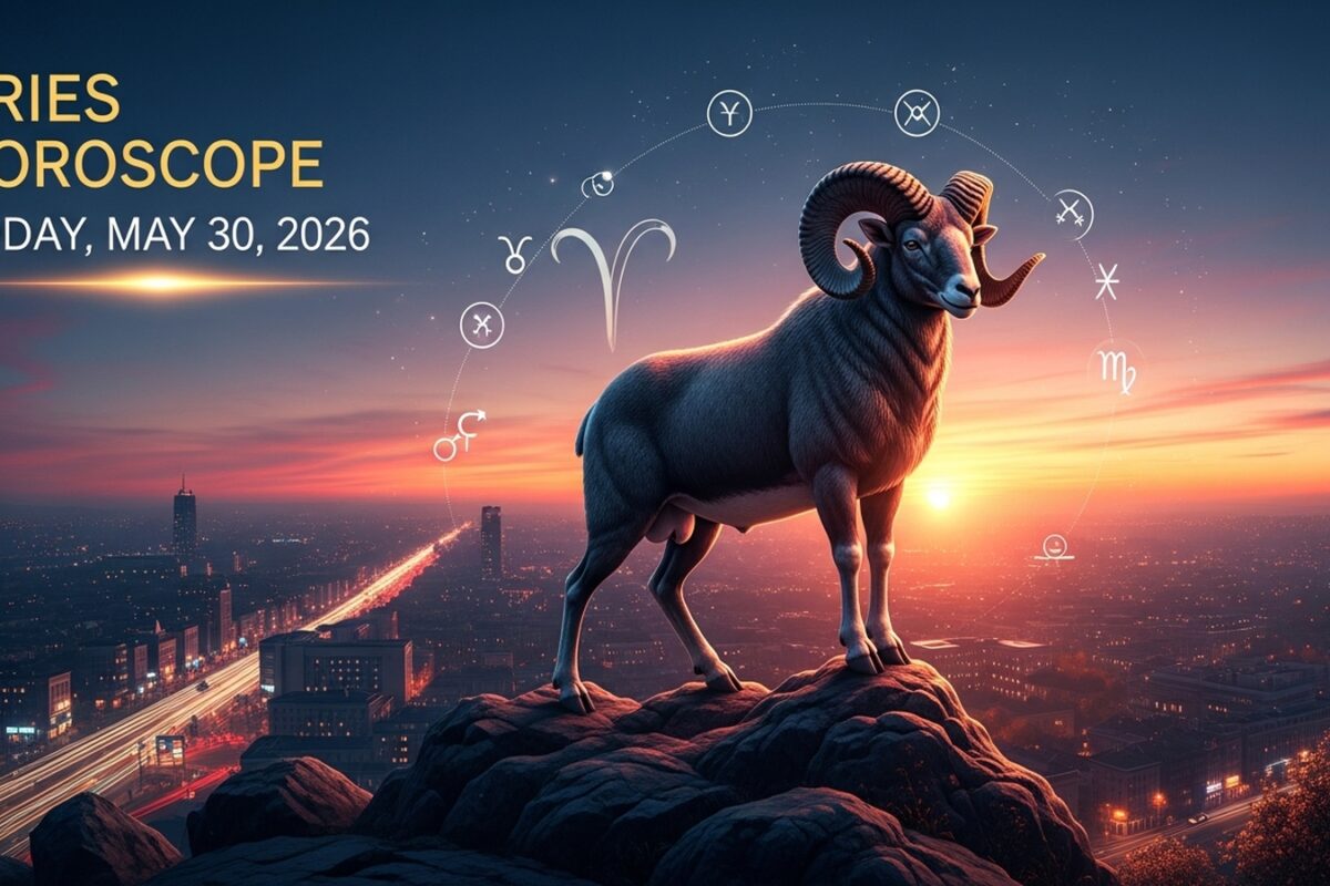 Aries horoscope today, May 30, 2026