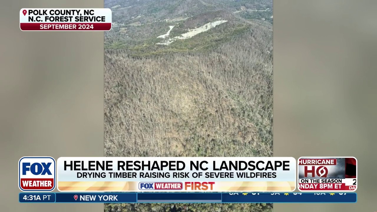 How Hurricane Helene reshaped North Carolina landscape