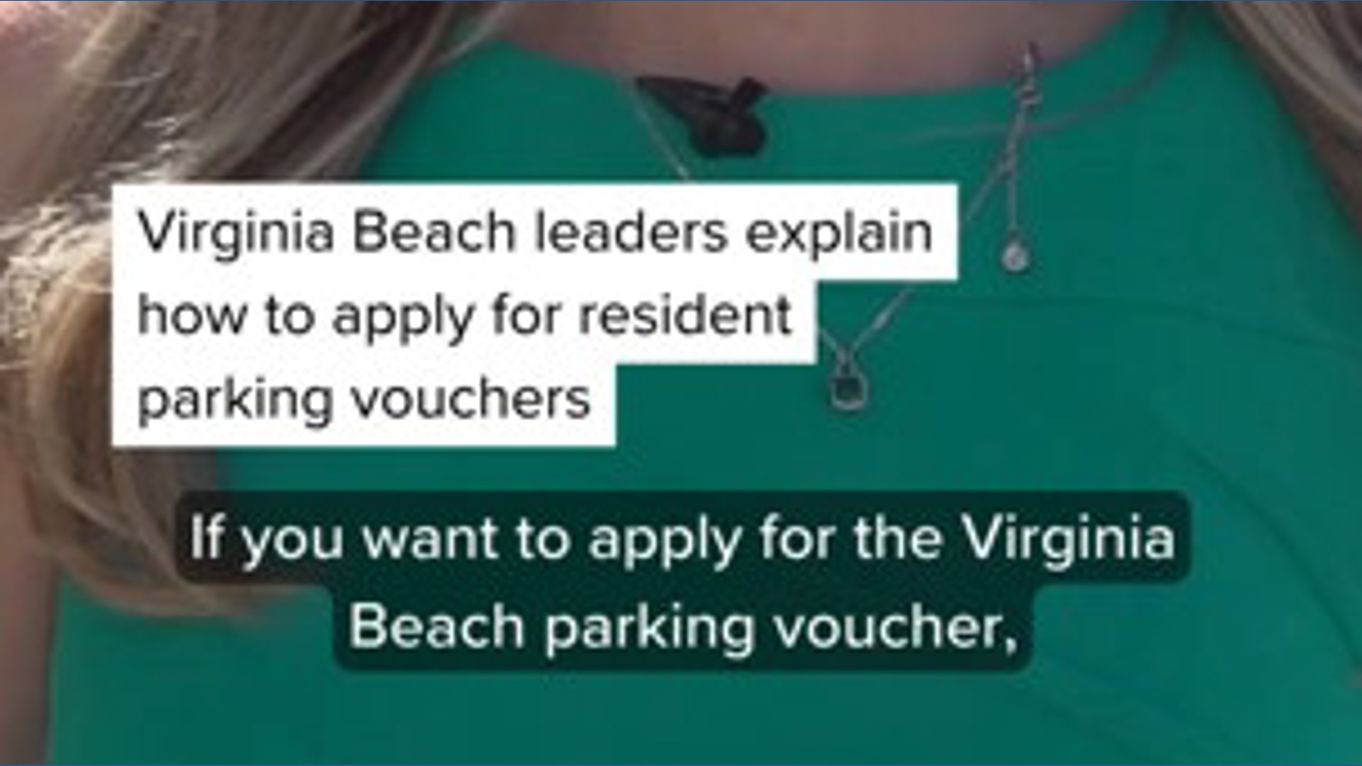 Virginia Beach leaders explain how to apply for resident parking vouchers