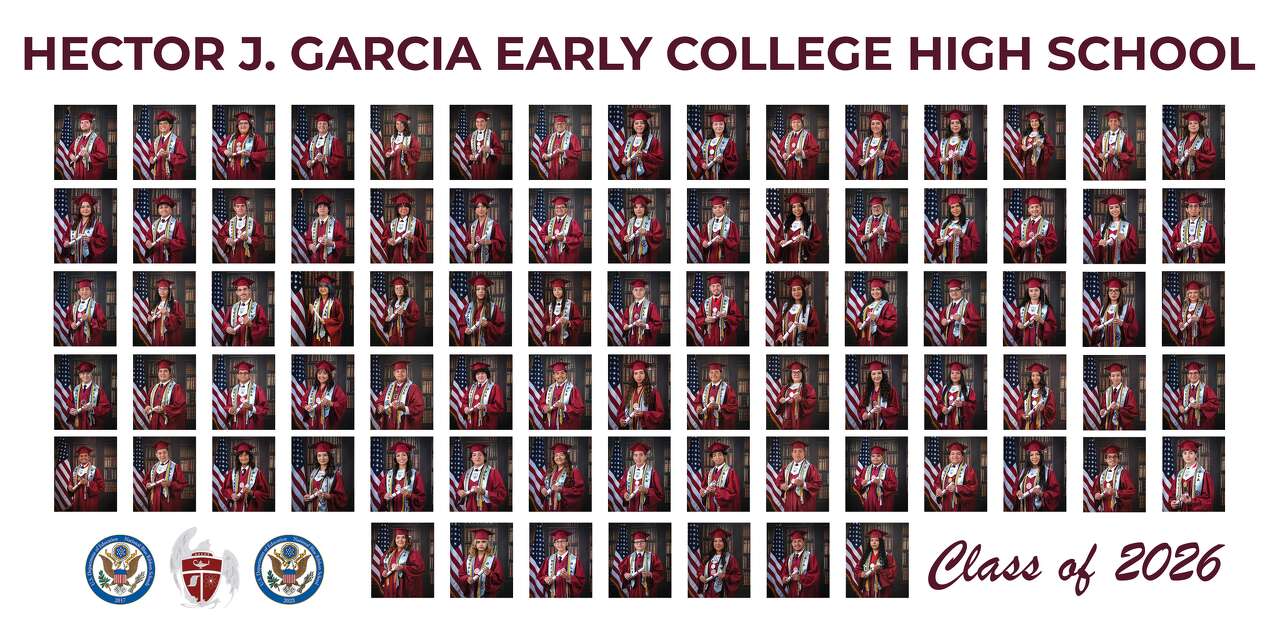 Garcia Early College High School honors class of 2026 graduates