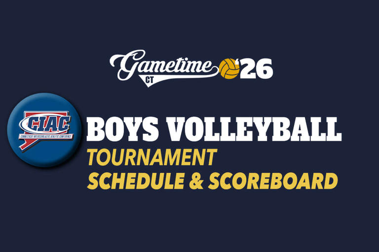 CIAC high school boys volleyball state tournament scoreboard and ...