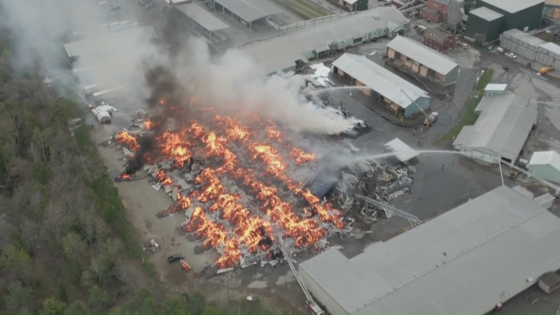 First responders continue to cope following Robbins Lumber mill fire