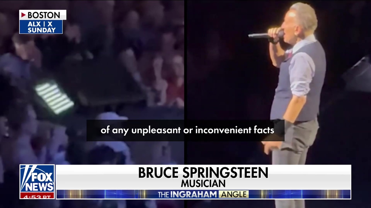 Friday follies: Bruce Springsteen offers political commentary during ...