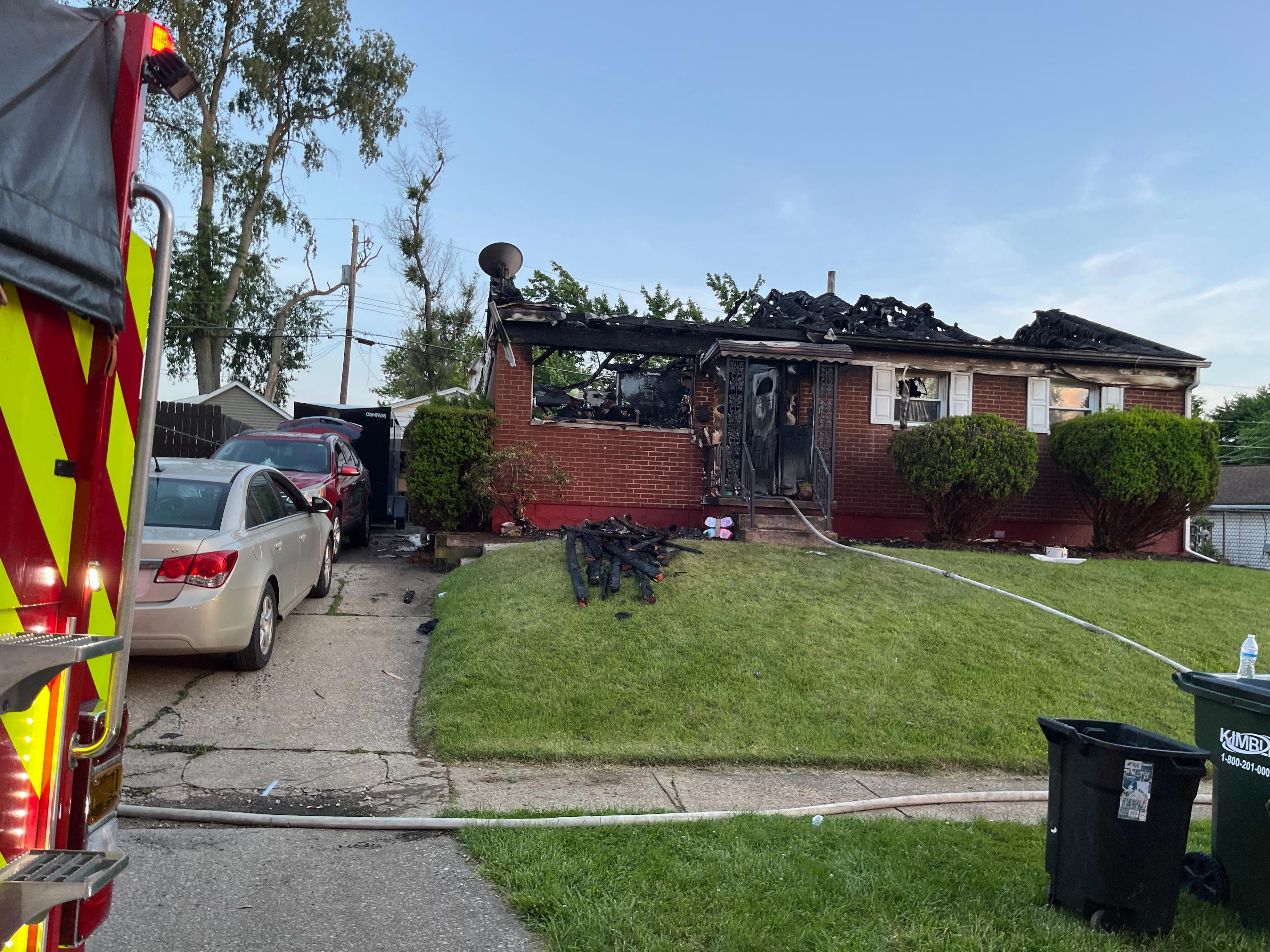 Neighbors say father tried to rescue children in Plain Township fire