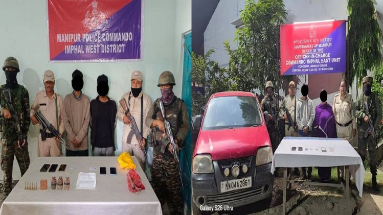 Security forces arrest six active cadres of various proscribed outfits ...