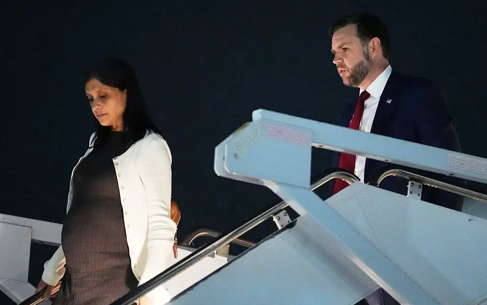 Usha Vance’s understated maternity style challenges MAGA fashion norms
