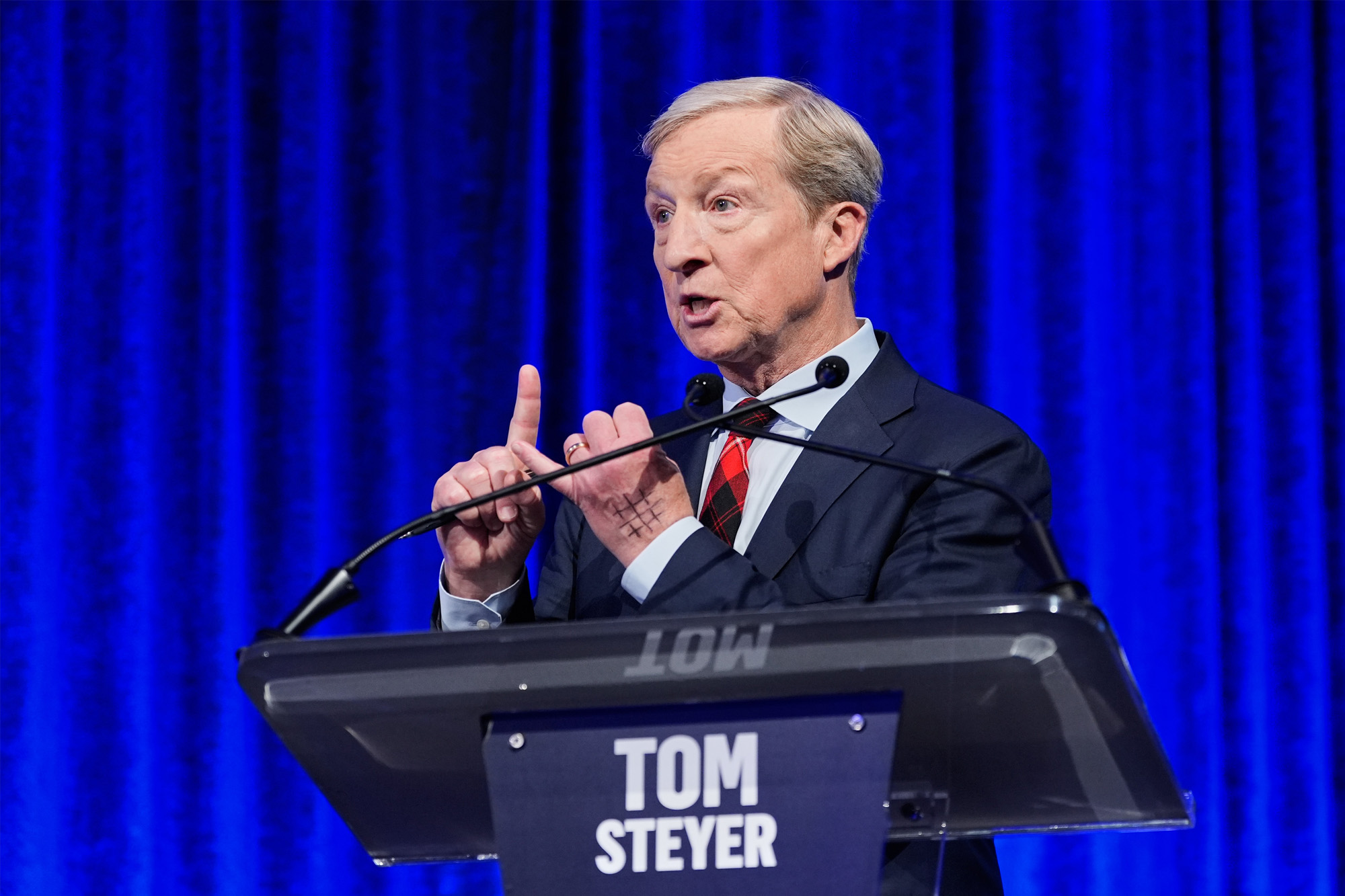 Tom Steyer assails 'Trump’s tax loophole' — but it’s just Prop. 13