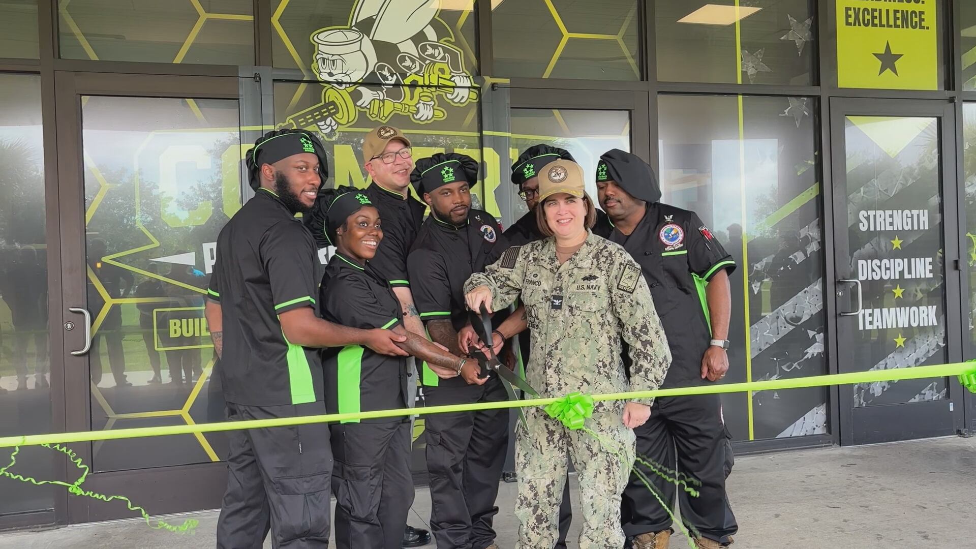 Navy opens first campus-style dining facility at Gulfport base