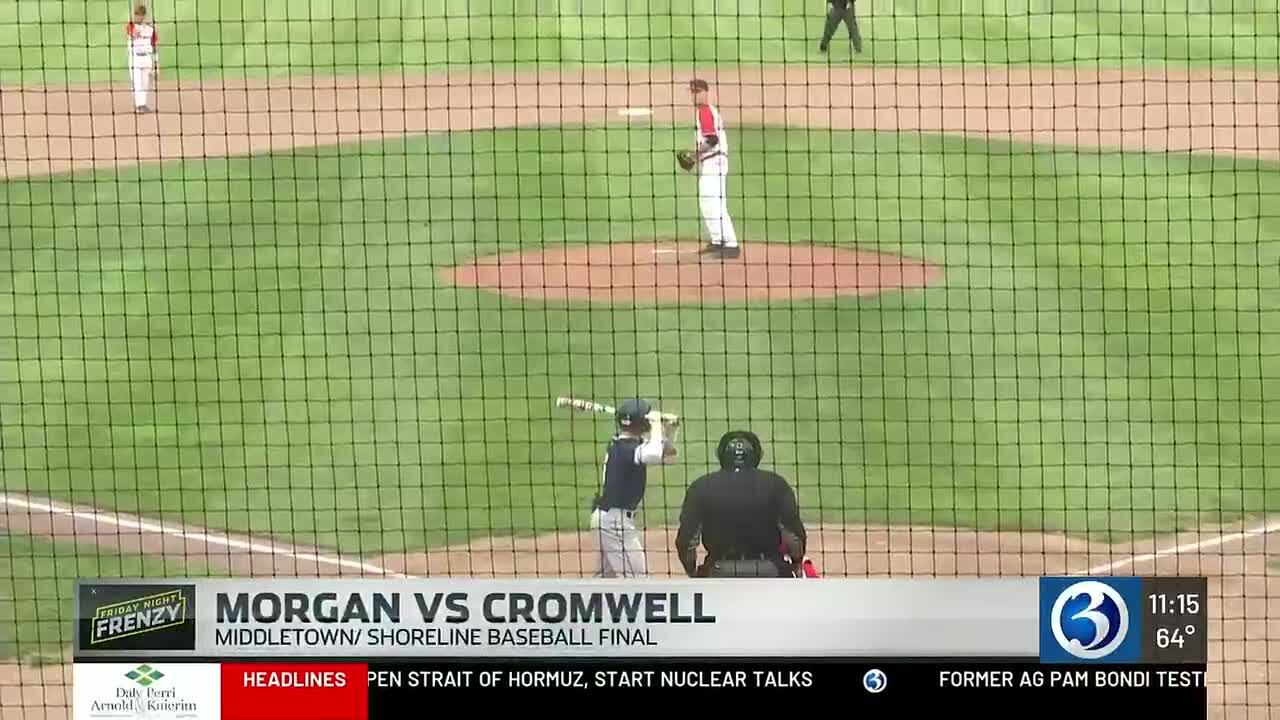 Morgan defeats Cromwell for Shoreline Conference baseball title