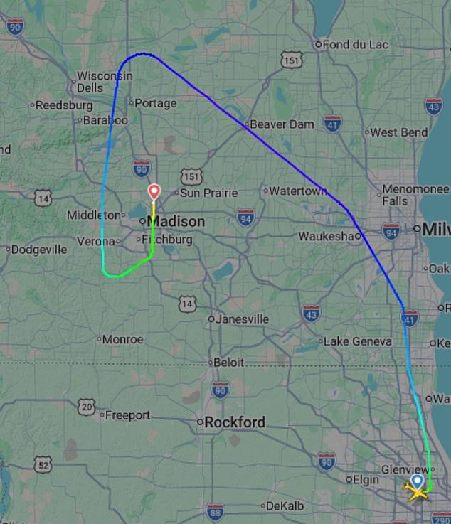 United Airlines flight forced to make emergency landing after passenger ...