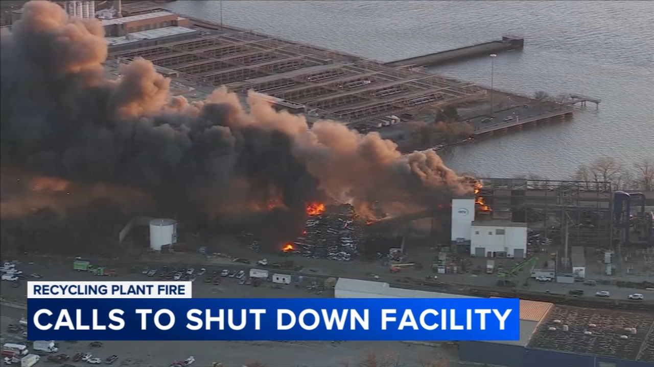 Camden officials demand shutdown of recycling facility after repeated fires