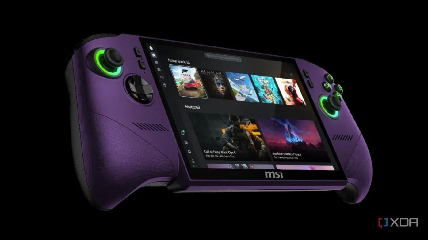 MSI's new Claw 8 EX AI+ handheld takes on AMD-powered rivals with Intel ...