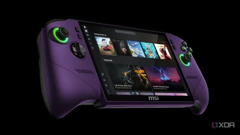 MSI's new Claw 8 EX AI+ handheld takes on AMD-powered rivals with Intel ...