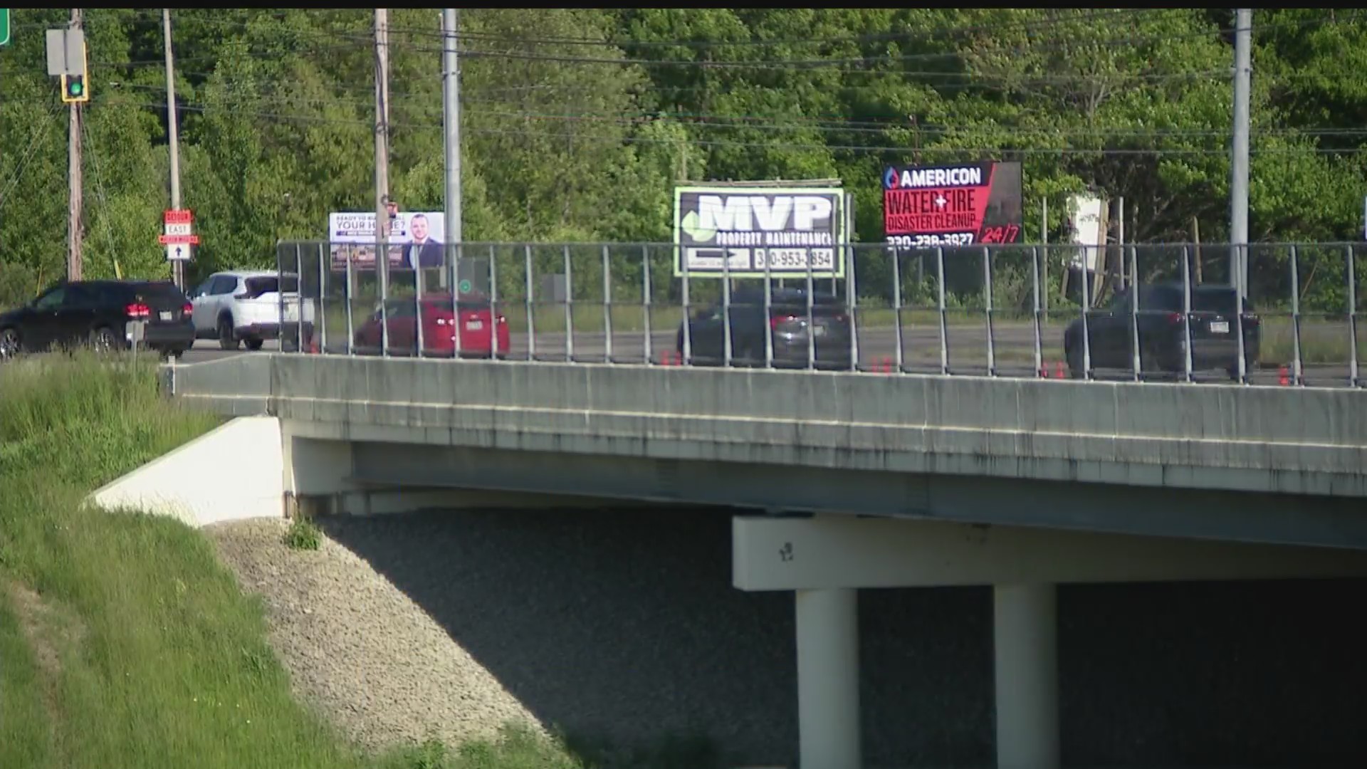 Road closures affecting travel around the valley