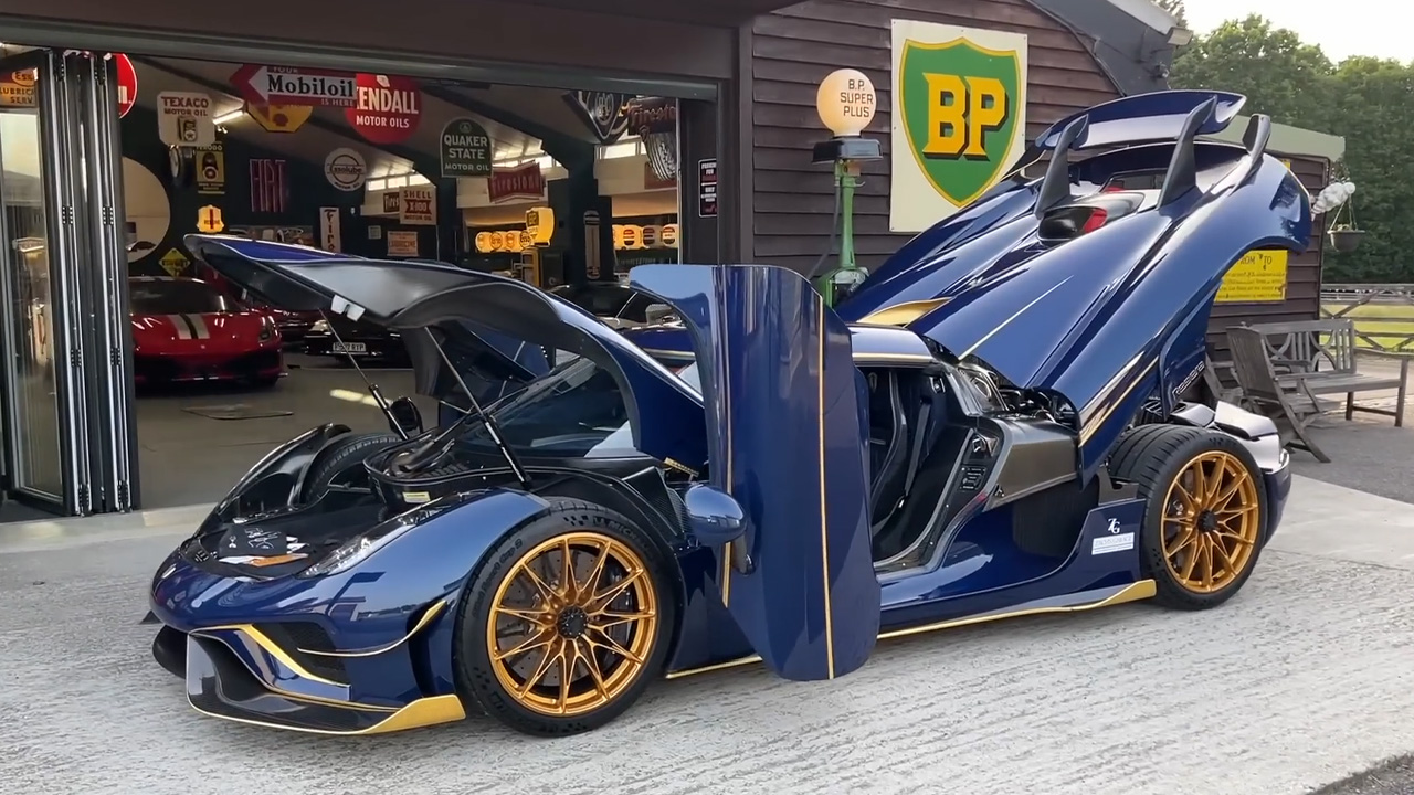 What does a four million dollar transformer hypercar look like?