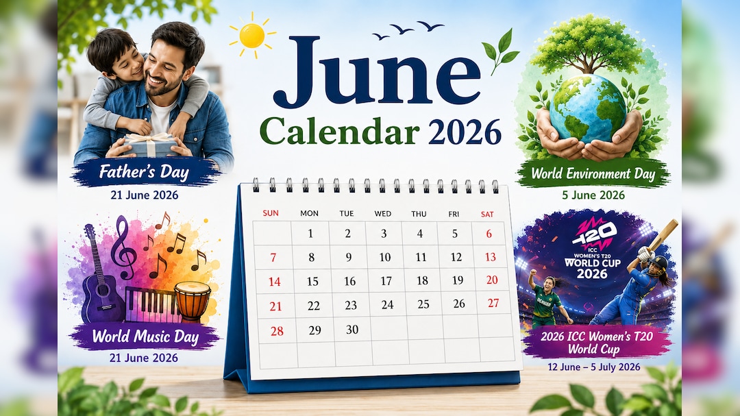 June 2026 calendar: Environment Day, Yoga Day, Father's Day and more ...