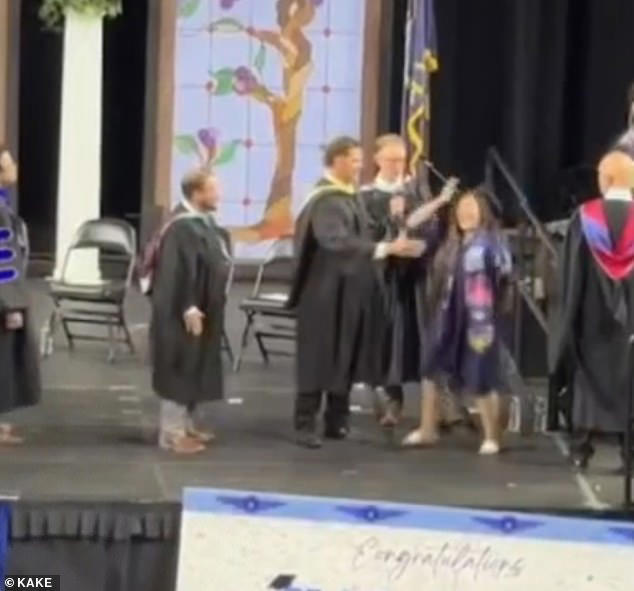 High school graduation thrown into chaos as teacher grapples with ...