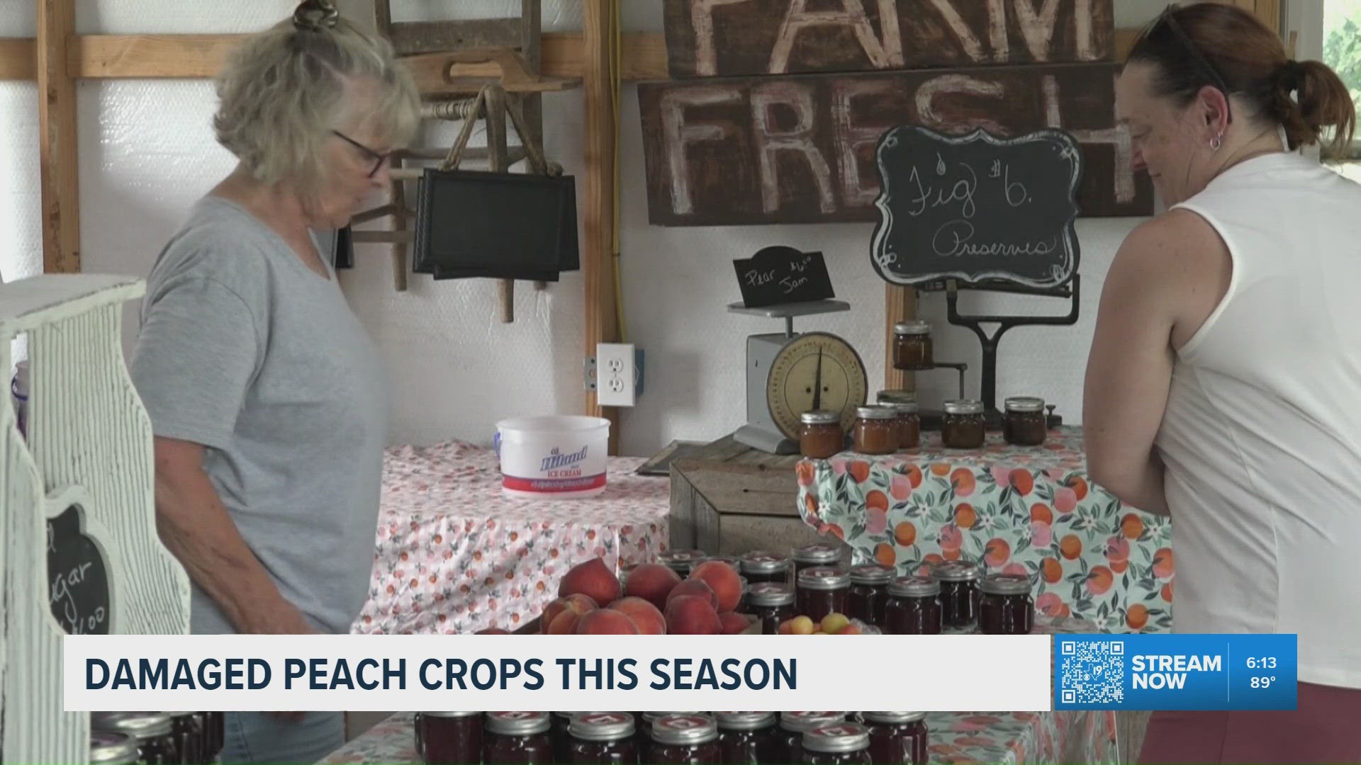East Texas peach harvest shrinks after warm winter, late freeze hits crops