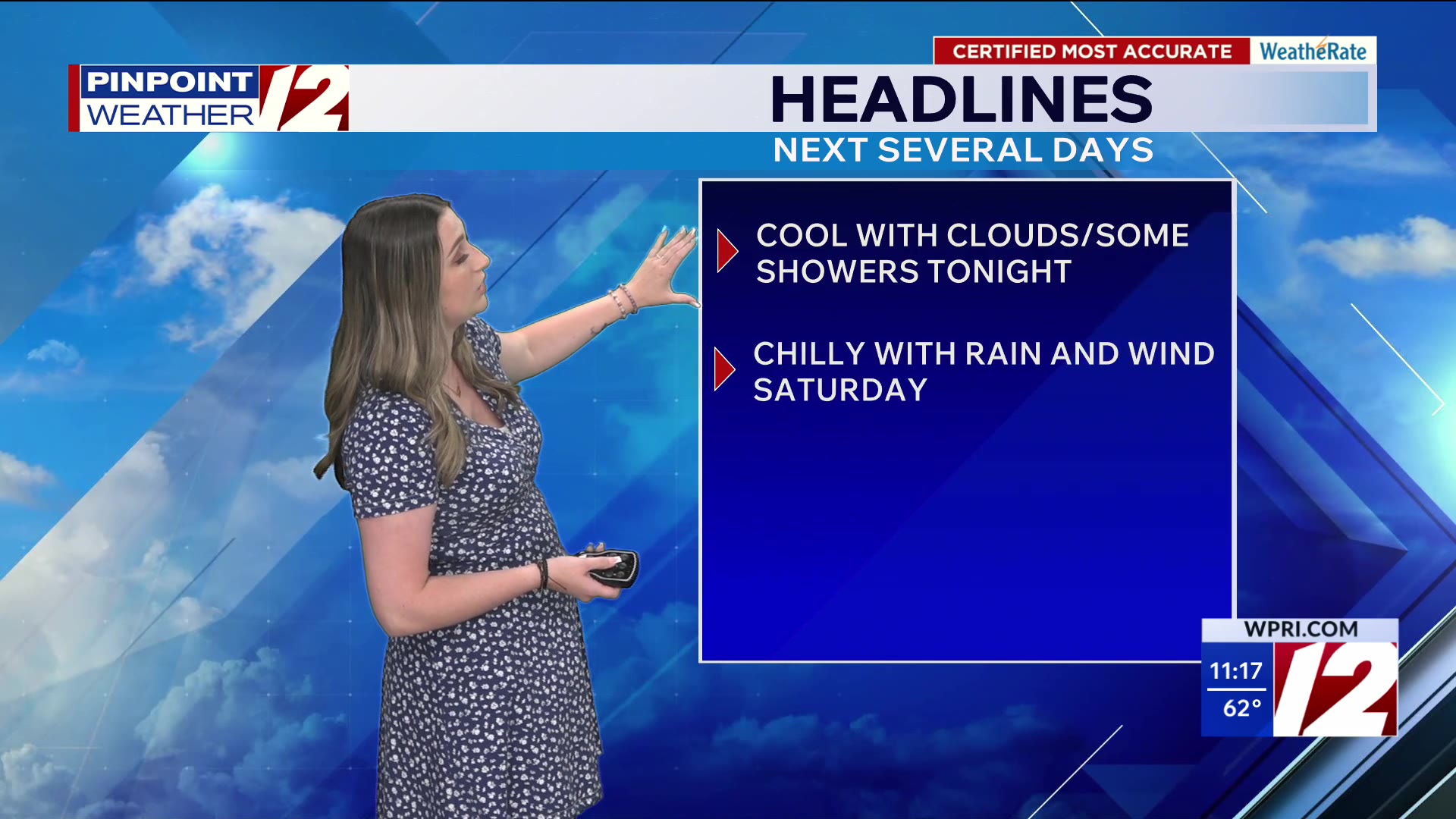 WPRI 12 Weather Forecast 5/29/26