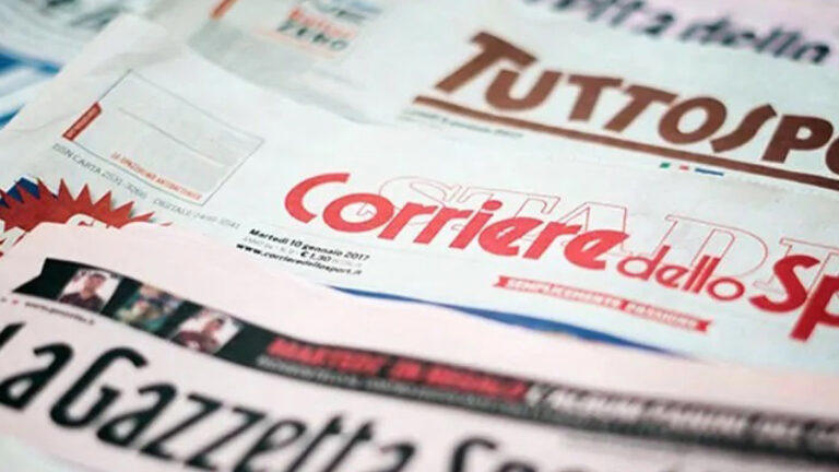 Le prime pagine dei quotidiani sportivi – 01 giugno 2026