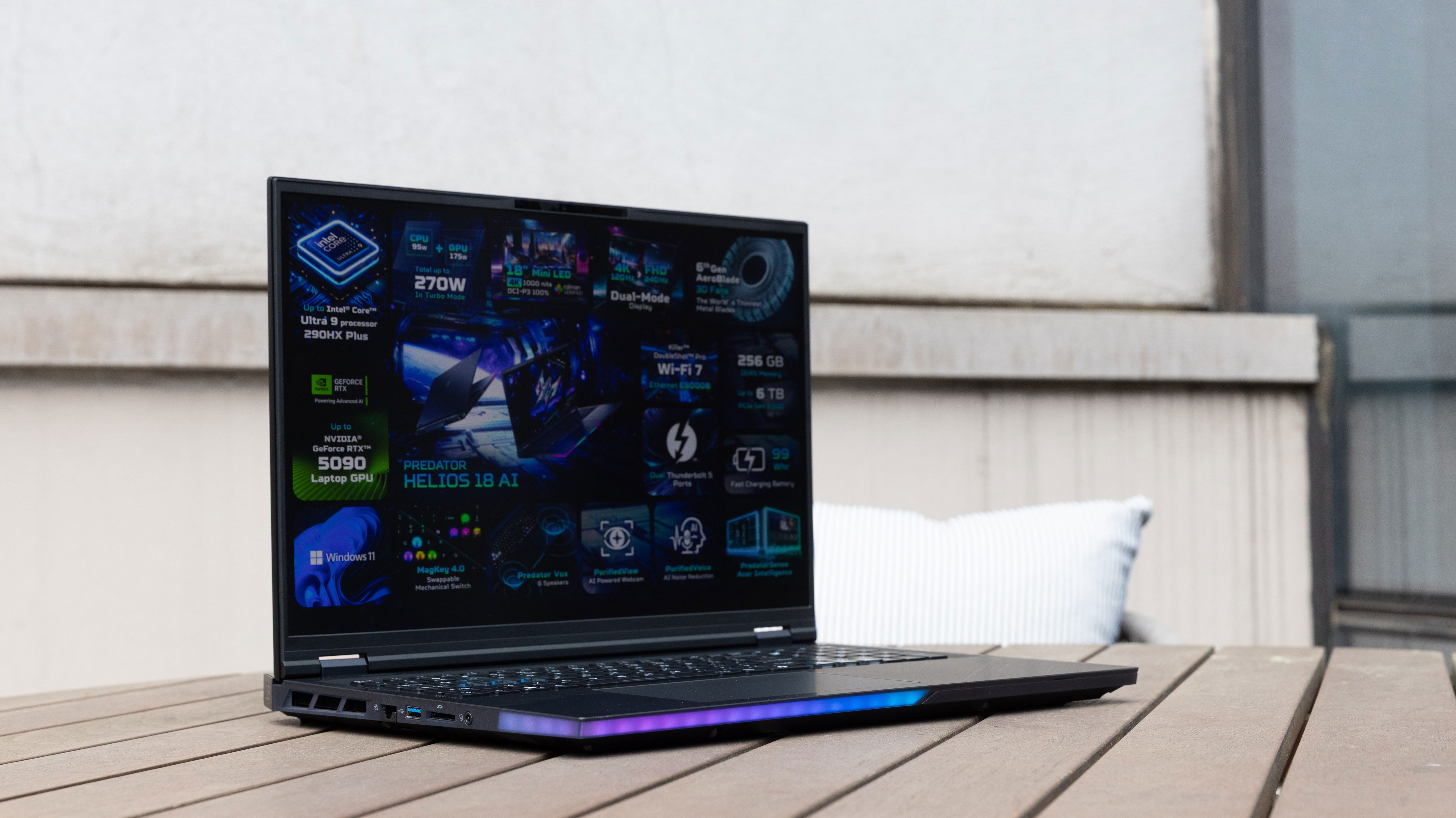 Hands on: Acer's Predator Helios 18 can moonlight as an AI warrior