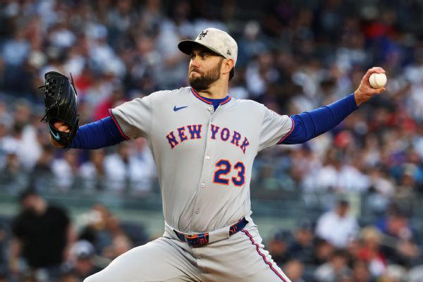 Mets bump struggling Peterson from pitching rotation for Manaea