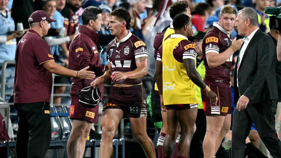 V’landys backs Klein to referee Origin II despite backlash