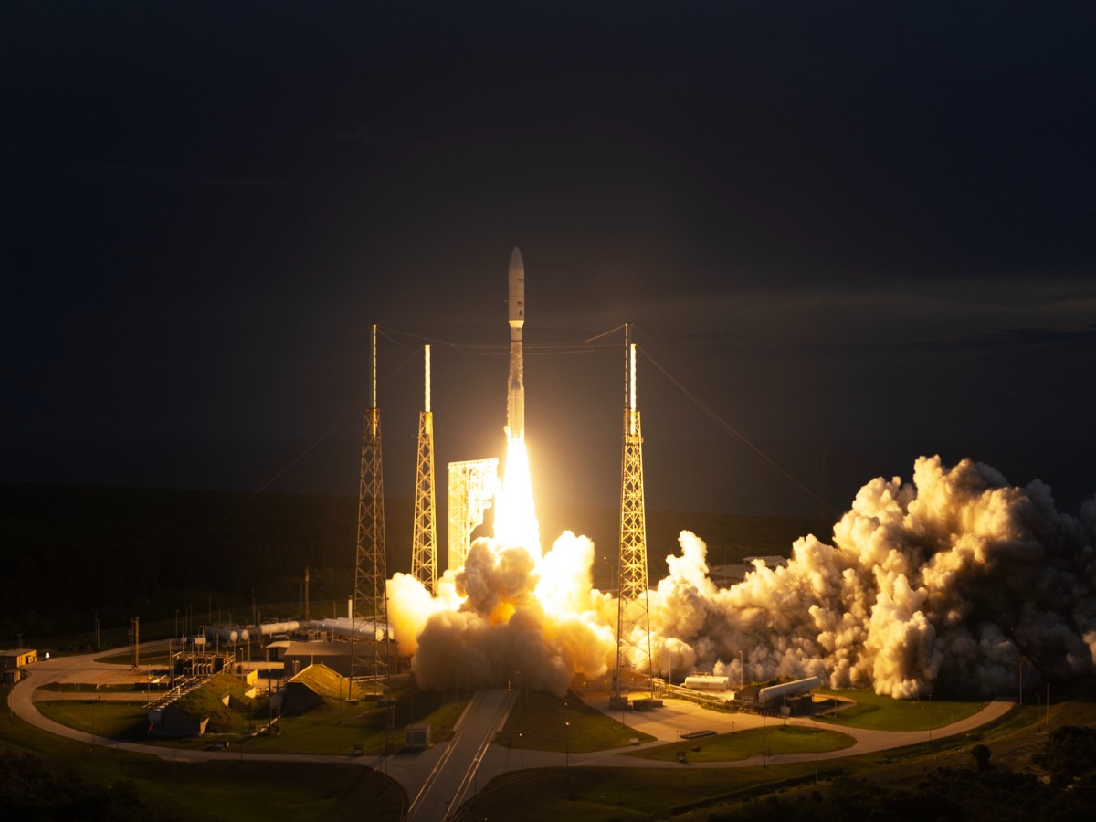 Atlas V launch: Medium lift rocket successfully launches the Amazon LEO ...
