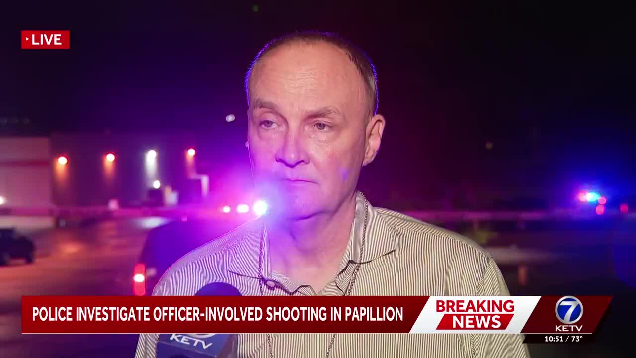 Papillion police give update on chase, police-involved shooting