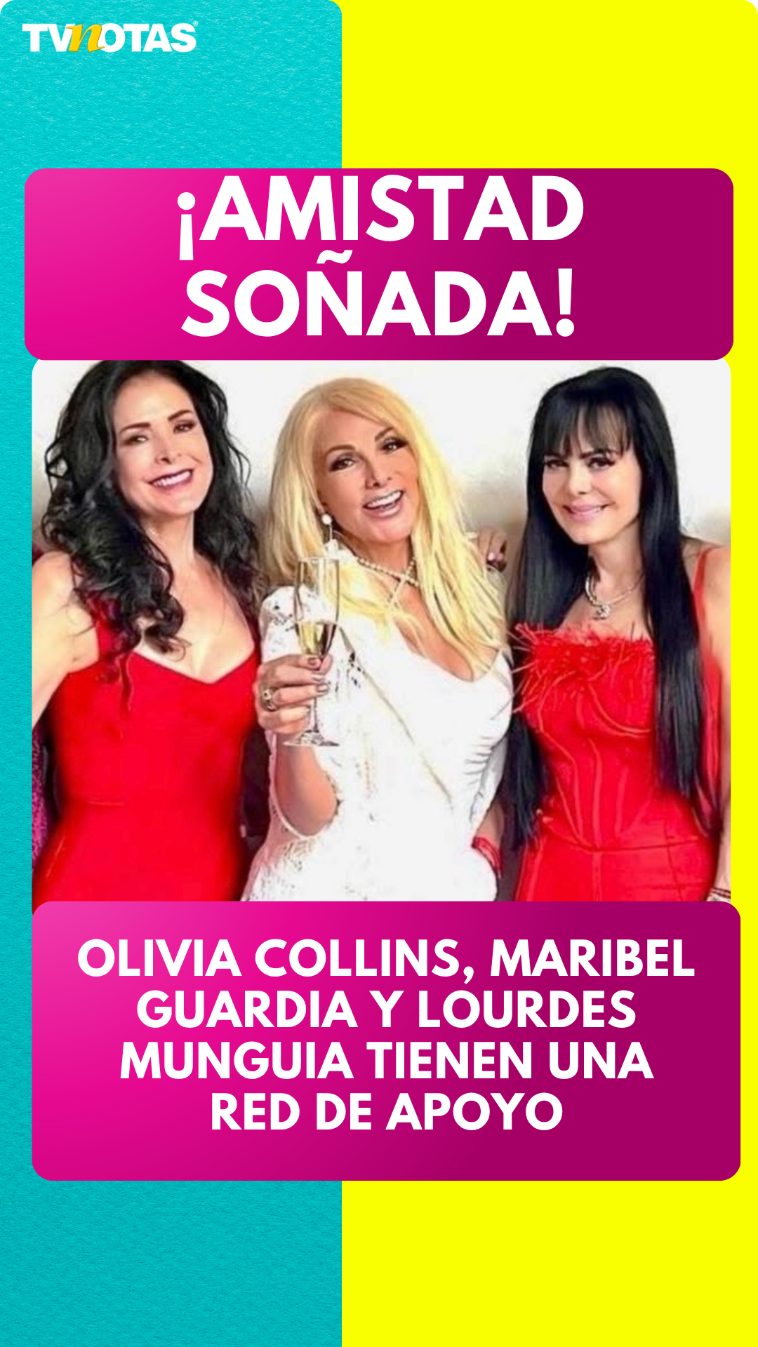Olivia Collins confirma su gran amistad con Maribel Guardia y Lourdes ...