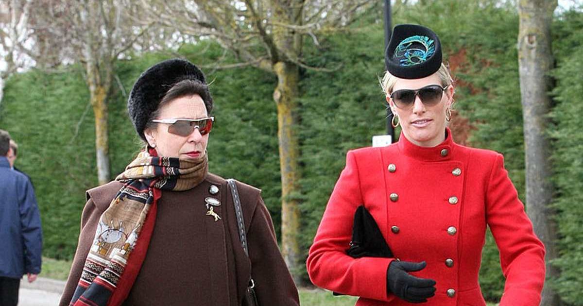 Zara Tindall is the spitting image of mom Princess Anne in bridesmaid ...