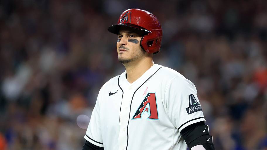 Diamondbacks' Nolan Arenado leaves game again after hit-by-pitch