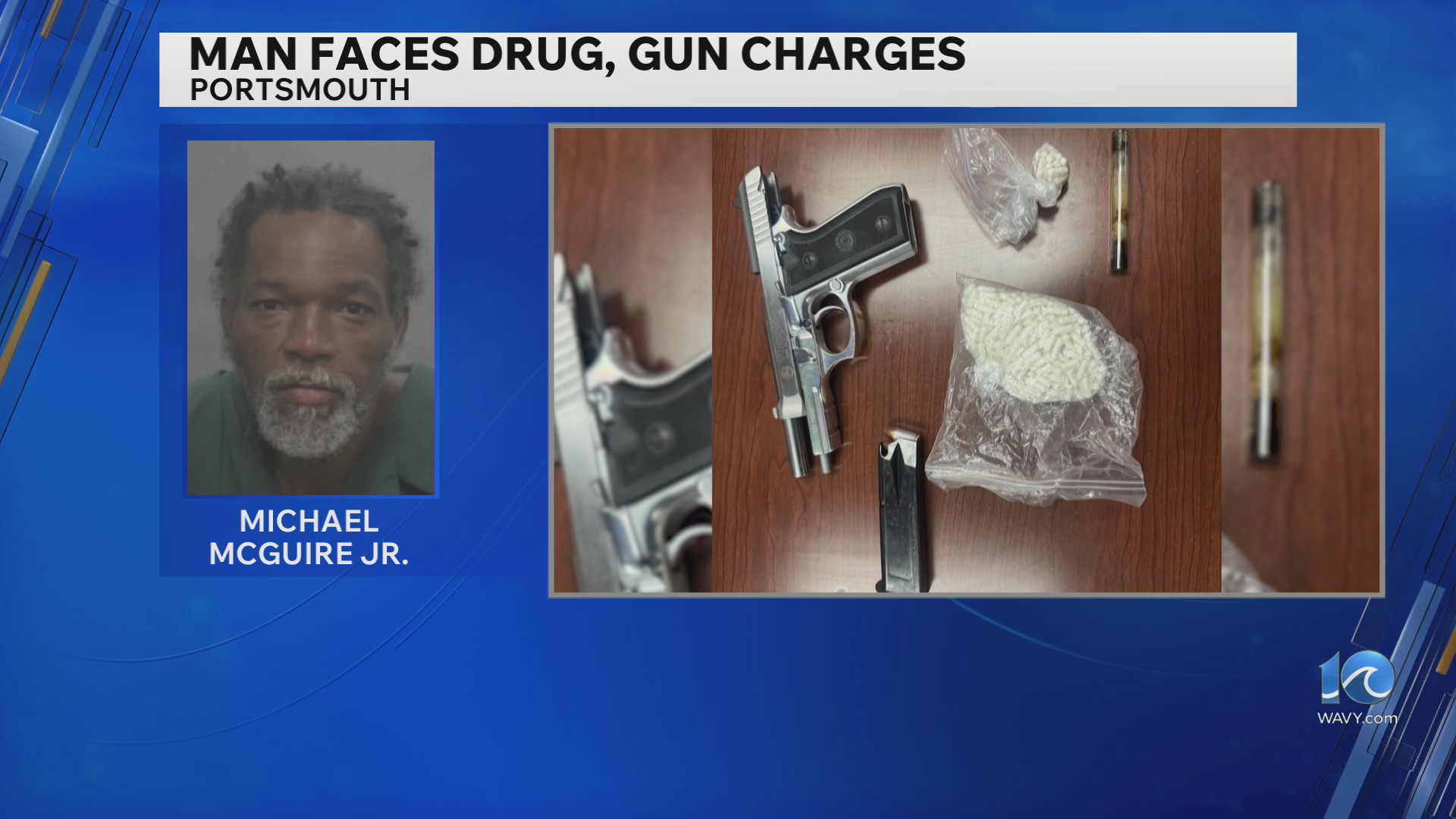 Man faces drug and gun charges