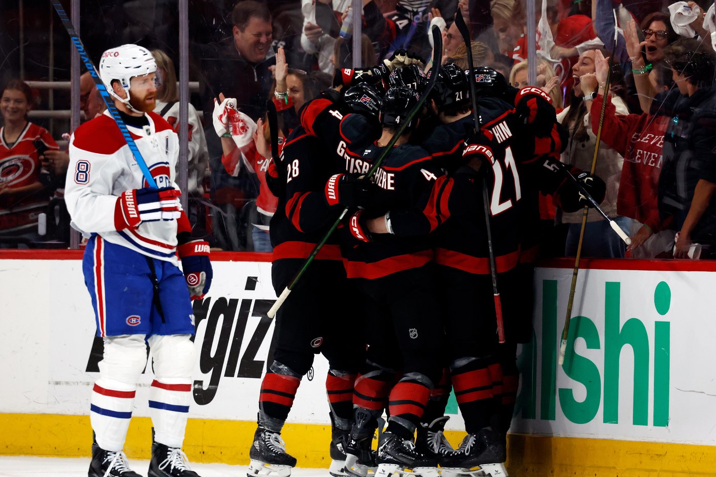 Hurricanes take Eastern Conference final with 6-1 win over Canadiens