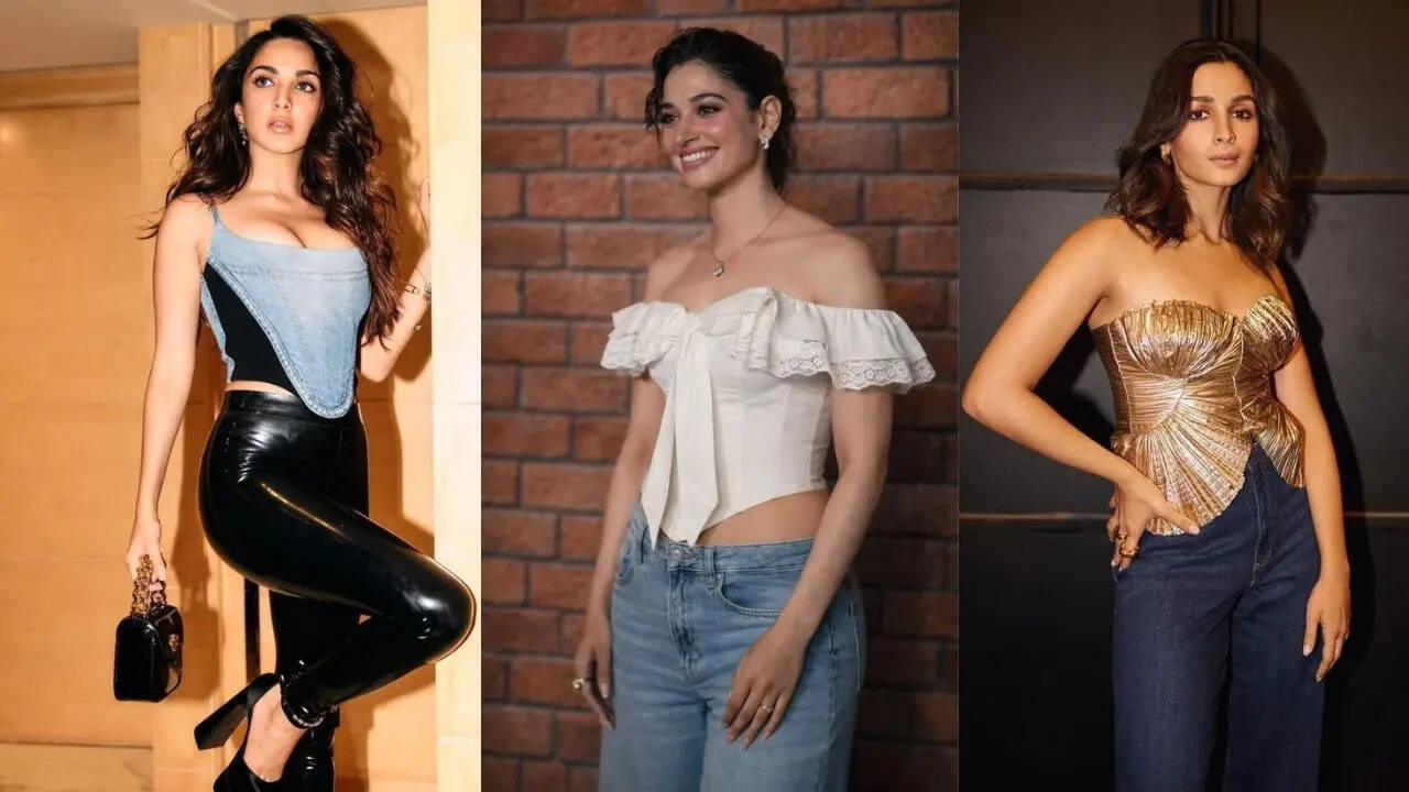 How to wear a corset top without making it look like lingerie?